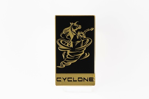 2011-2017 Mustang Cyclone Badge - GT350 V6 Emblem- All Metal Epoxy ...