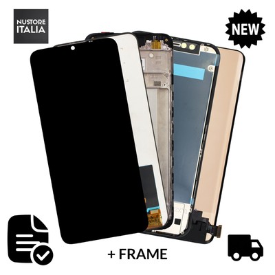 DISPLAY HUAWEI P20 PRO CLT-L09 CLT-L29 SCHERMO OLED FRAME VETRO LCD ...