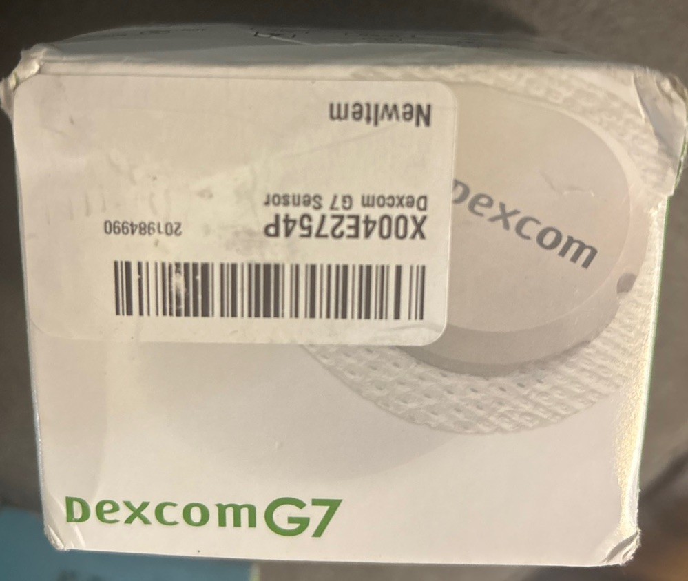 Lot of 5 Dexcom G7 Adhesive Patches EXP 08/31/2025 New Sealed In Box ...
