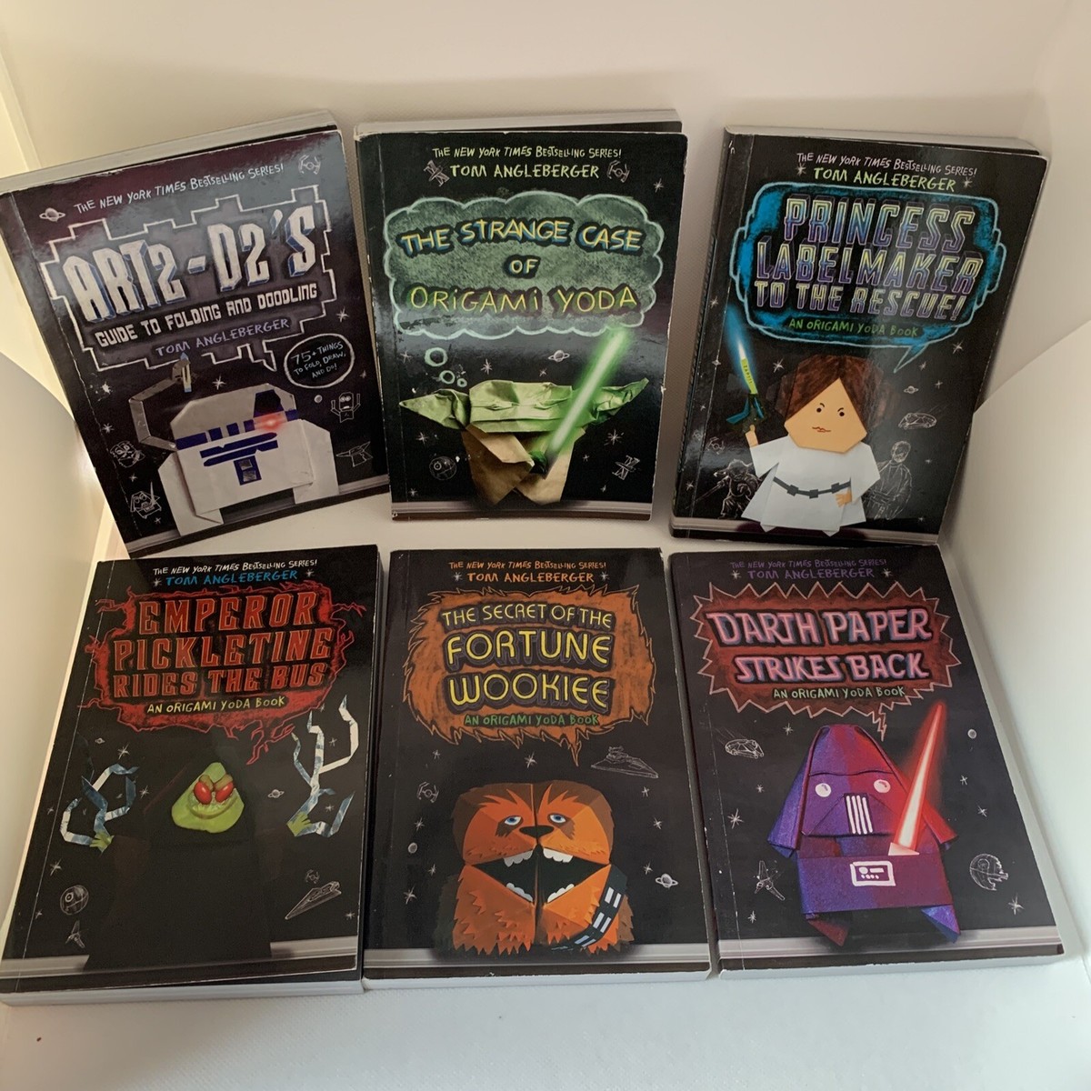 Origami Yoda Tom Angleberger Series DISNEY STAR WARS Tom Angleberger