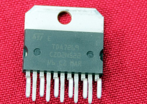 TDA7269 10W +10W Stereo Amplifier IC with Mute 11Pin AB dual audio | eBay