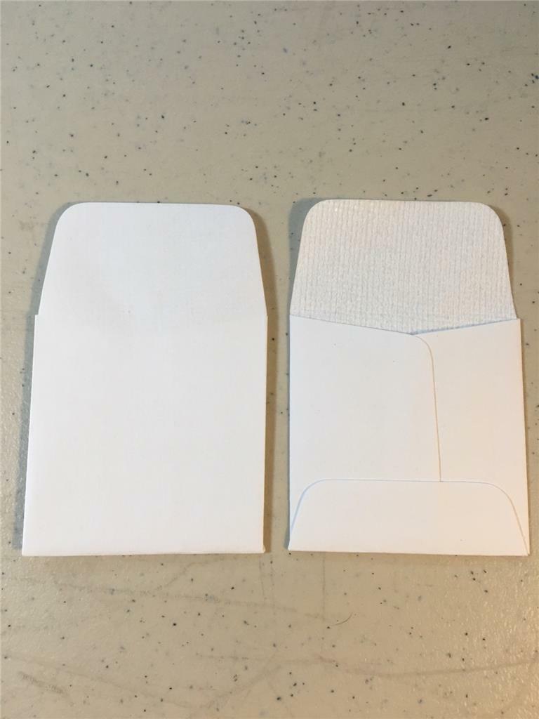 Judd Paper Fabric Lined 2x2 Coin Envelopes (Pack of 25) | eBay