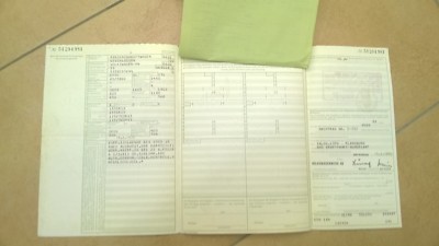 KFZ Brief Original VW Typ 53 1460 ccm 85 PS von 1975 | eBay.de
