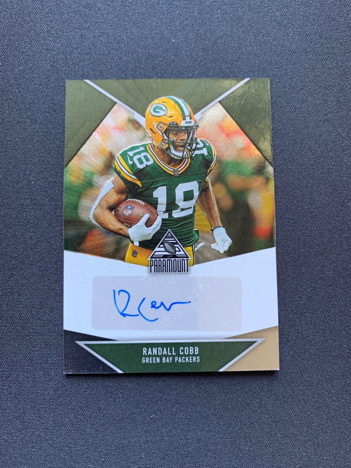 2022 Panini Chronicles #PAR-RAC Randall Cobb Paramount Signatures Auto ...