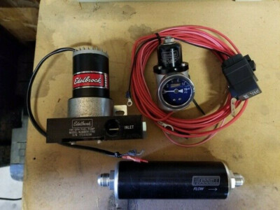 Edelbrock Electric Fuel Pump, Edelbrock Fuel Regulator carbureted ...