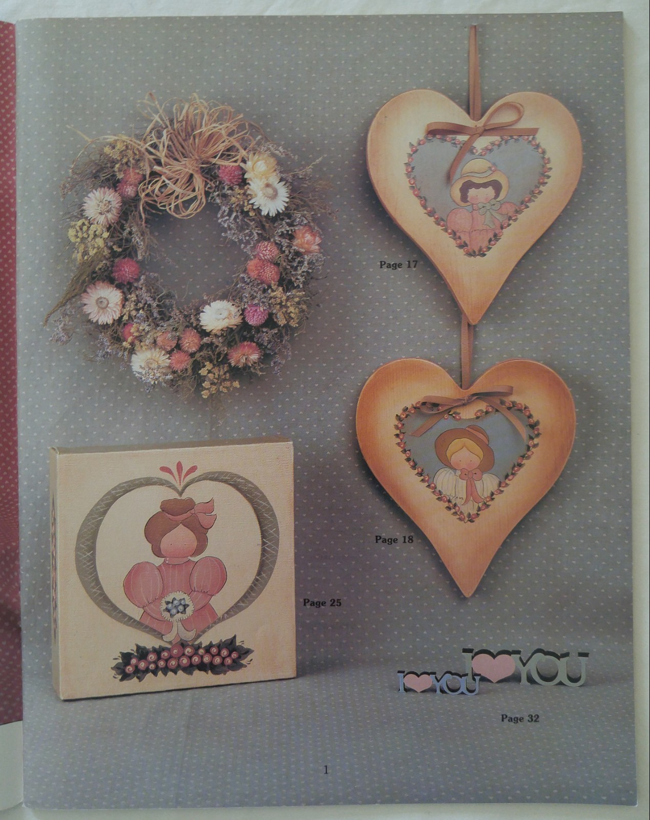 Decorative Painting Pattern Book HOMESPUN HEARTS 09339 by Pat Olson | eBay