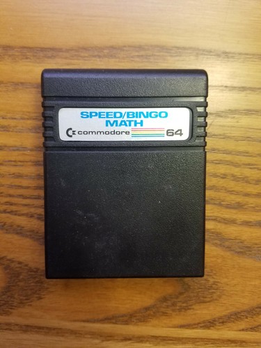 Speed/Bingo Math video game for Commodore 64 -tested- | eBay