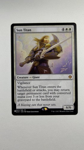 MTG The List Sun Titan Magic the Gathering | eBay
