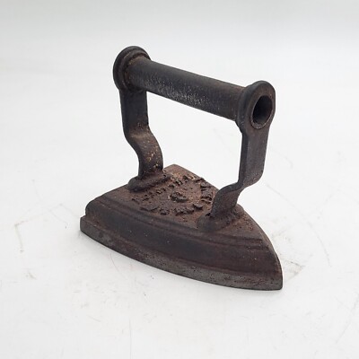Antique Sad Iron Sheldon & Co. Size 3 | eBay