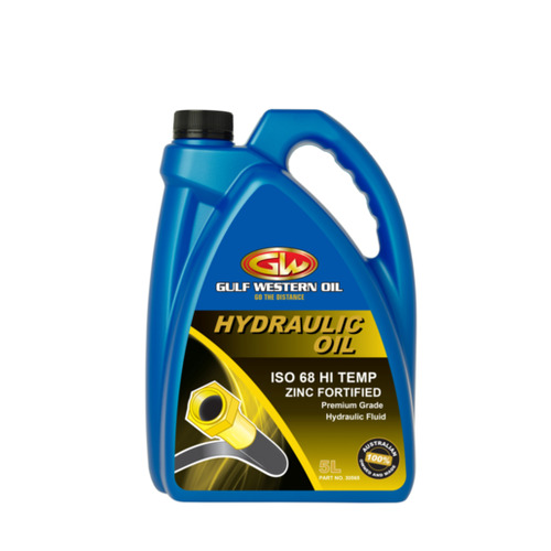 Gulf Western Hydraulic Oil ISO 68 Hi Temp 5L - 30565 | eBay