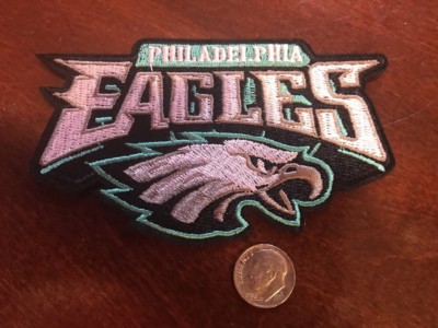 Philadelphia Eagles Vintage Embroidered Iron On Patch NFL 4.5” X 2.5 | eBay