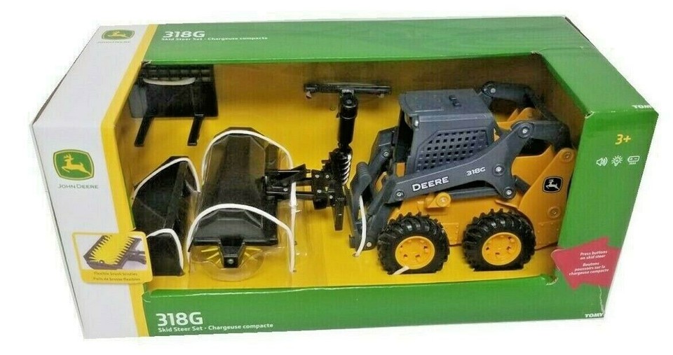 NEW John Deere Big Farm 318G Skid Steer Toy Set - LP77343 | eBay