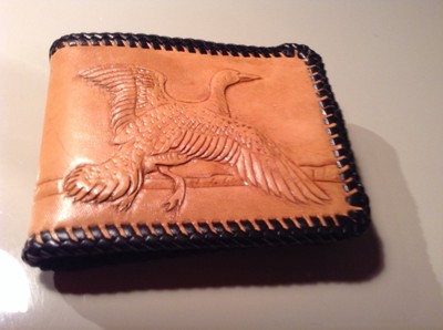 Vintage Hand CRAFTED D.AUSTIN Leather WalleT | eBay