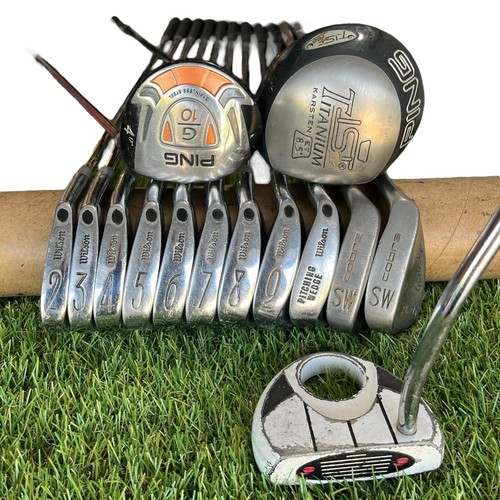 Ping Wilson Cobra Stiff Flex Complete Men's Golf Club Set Right Handed ...