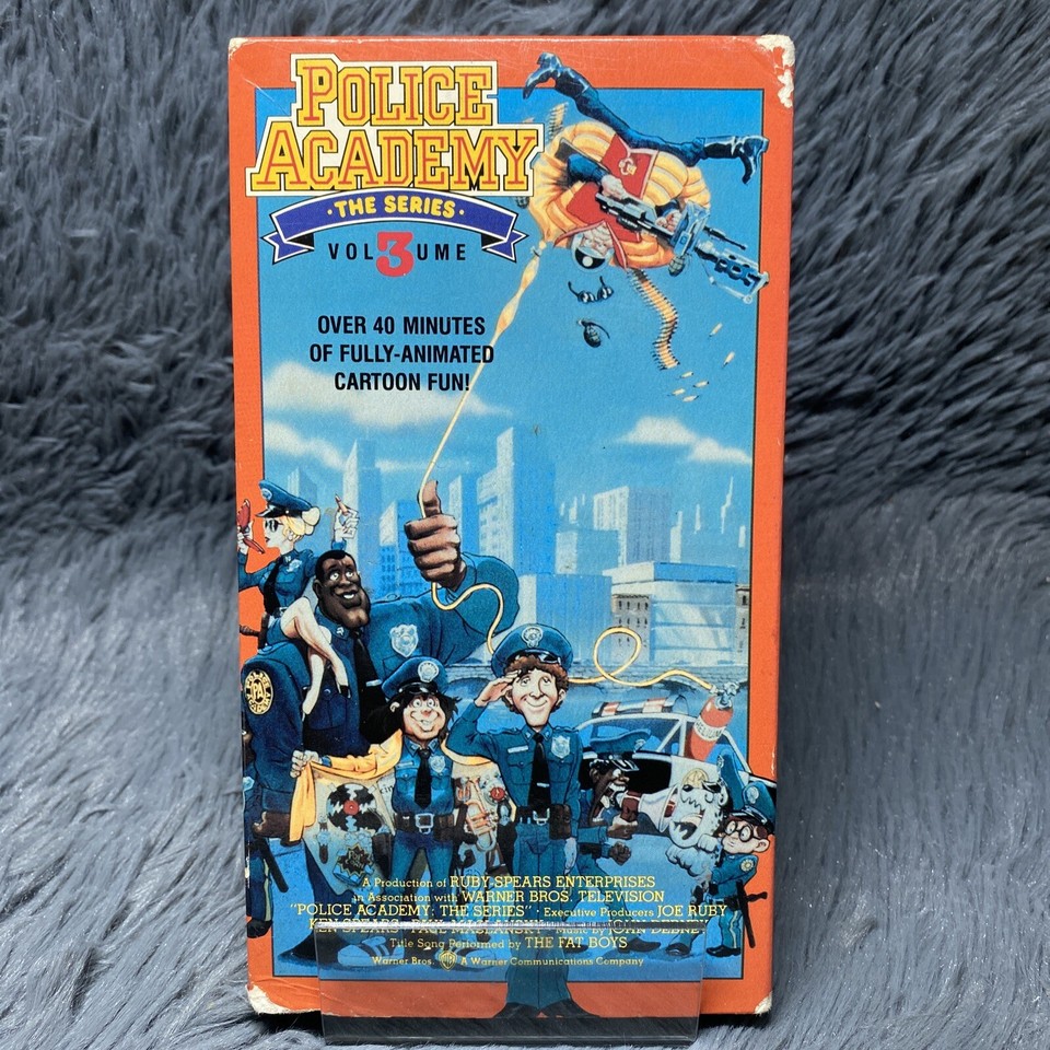 Police Academy The Animated Series Volume 3 VHS 1990 Warner Classic ...
