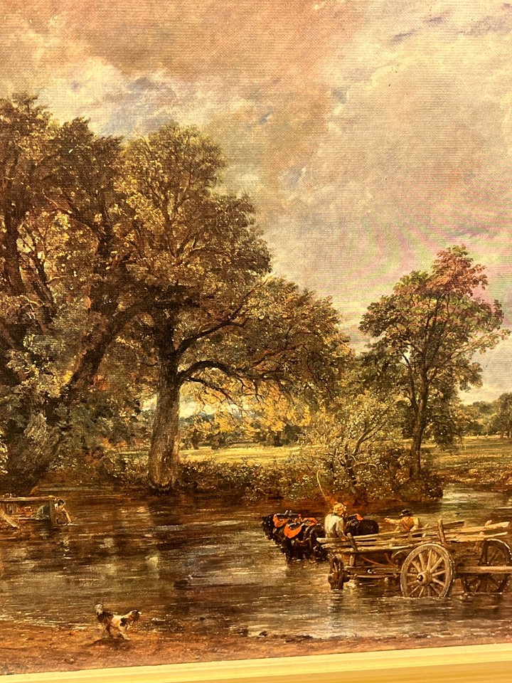 Vintage, Framed Art print, "The Hay Wain" by John Constable | eBay