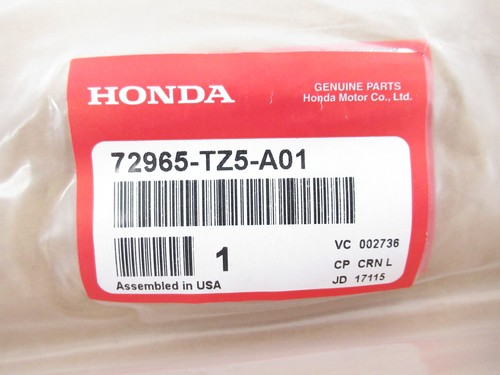 Genuine OEM Acura 72965-TZ5-A01 Driver Rear Door Sash Upper Molding ...