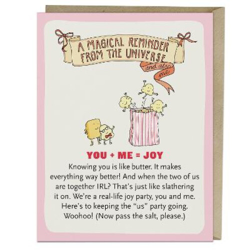 6-Pack Em & Friends You Me Joy Affirmators! Greeting Cards by Suzi ...