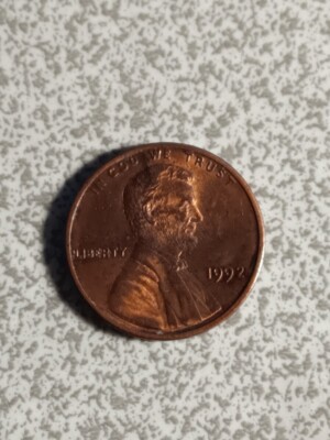 1992 Lincoln Penny (Wide AM-DD) ? Error Coin | eBay