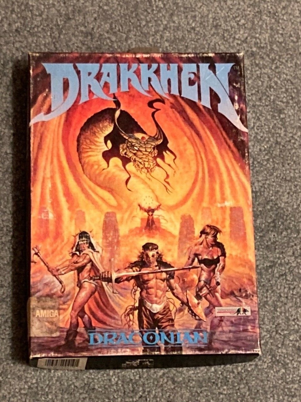 1989 5 1/4" Floppy Boxed Game - Draconian Drakkhen - IBM MS-DOS PC (CIB) | eBay