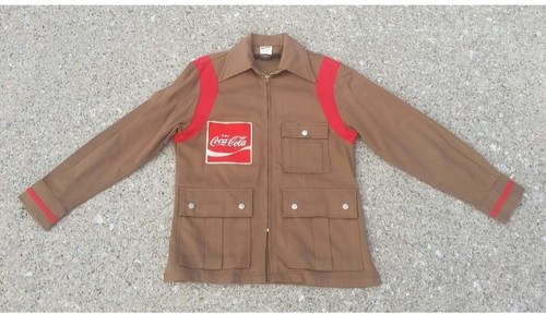 🔥🚨Vintage 60s COKE Coca Cola Delivery Driver Jacket Mens UNITOG Sz 38 ...
