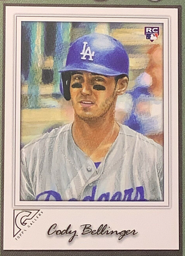 2017 Topps Gallery CODY BELLINGER ROOKIE CARD Los Angeles Dodgers RC | eBay