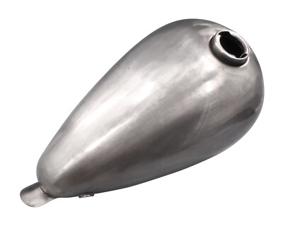 Custom Chopper Gas Tank High Tunnel Single Bayonet Cap | Stainless ...