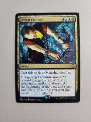 MTG Spinal Embrace Commander: Zendikar Rising 101 Regular Rare | eBay