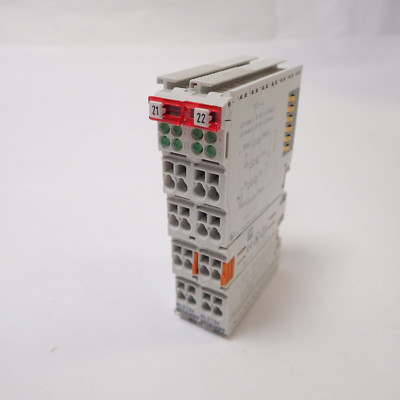 LOT of 2 BECKHOFF KL2134 DIGITAL OUTPUT TERMINAL 4 CHANNEL 24VDC 0.5A ...