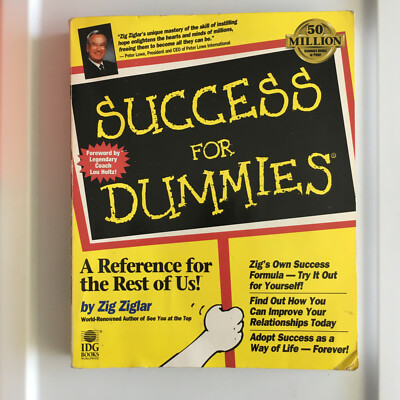 Success for Dummies by Zig Ziglar 9780764550614| eBay