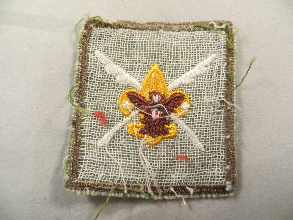 Boy Scout BSA Troop Position Patch - Scribe, Khaki, Coarse Twill ...