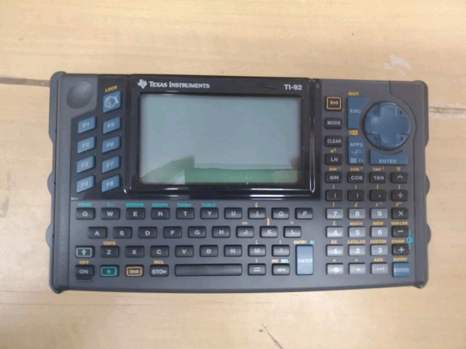 TI-92 Graphing Calculator with Cover and Batteries, Texas Instruments ...