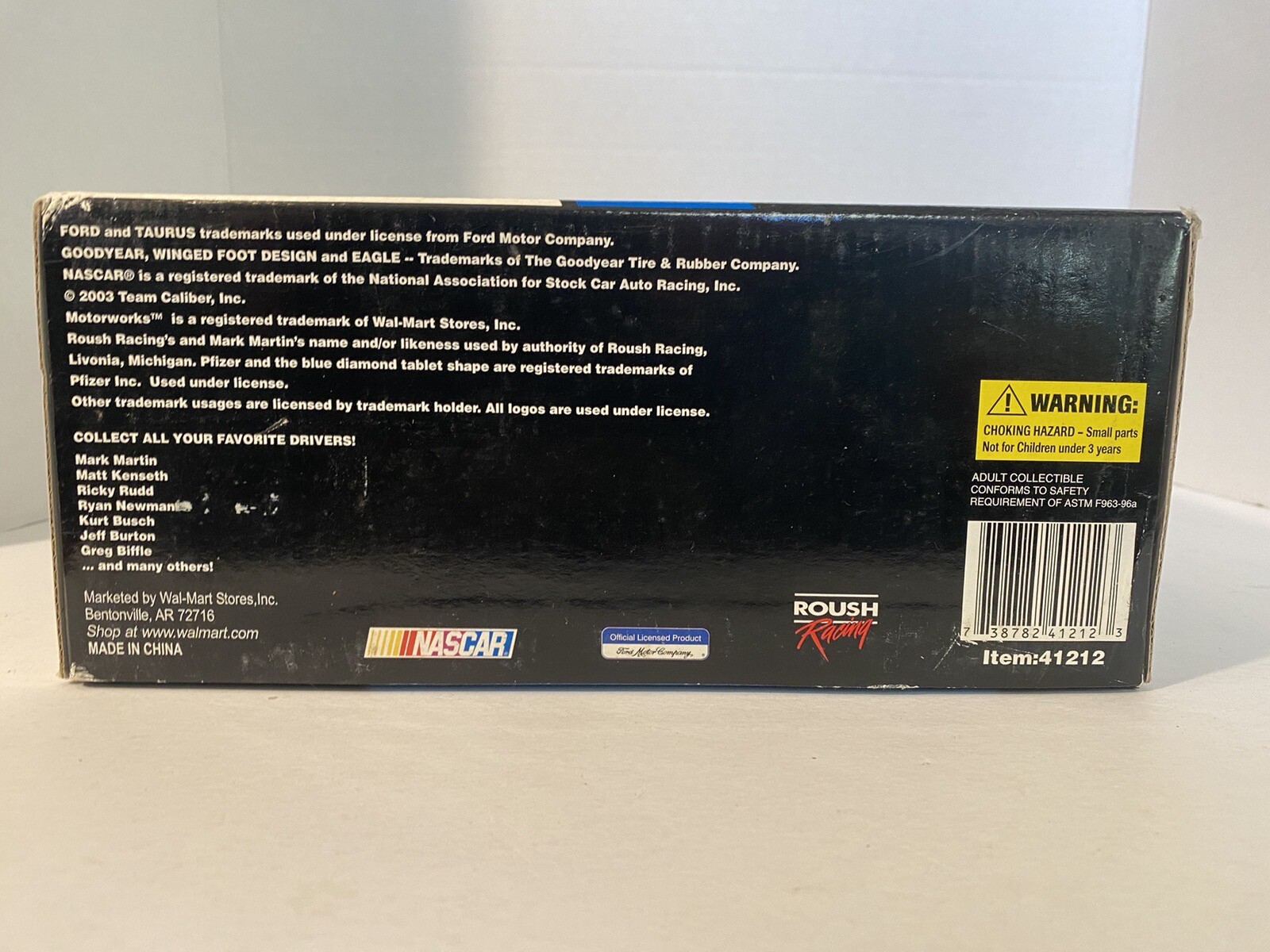 Motorworks 2003 Viagra Mark Martin Racing Team Die Cast Model Kit ...