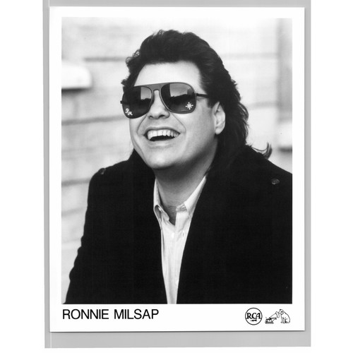 Ronnie Milsap American Country Singer Pianist 80s-90s Glossy Music ...