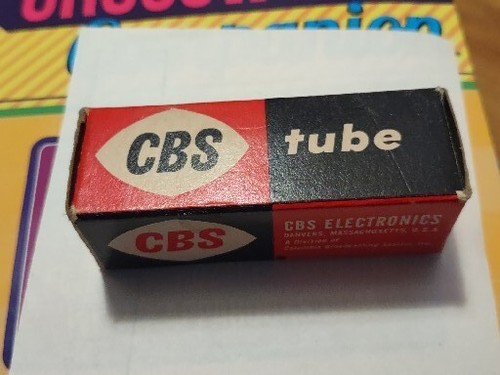 NEW OLD STOCK CBS ELECTRONICS 6BR8A | eBay