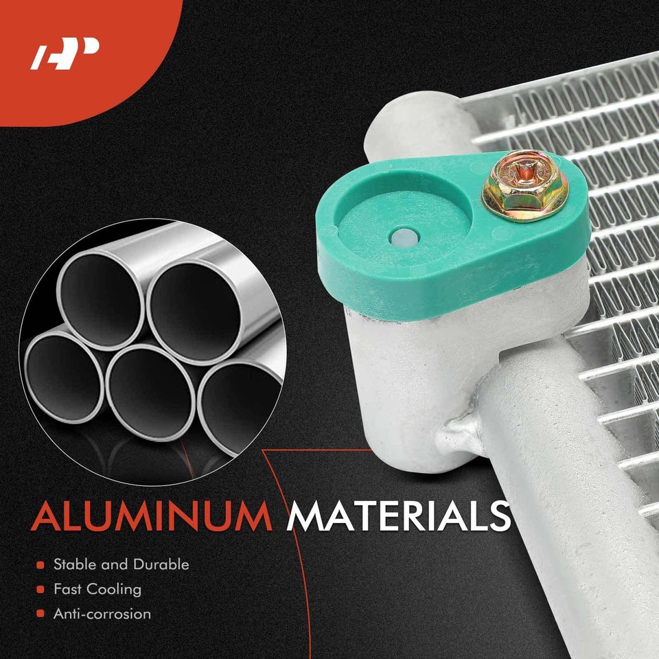 A-Premium A/C Condenser w/ Receiver Drier & Bracket for Honda Civic ...