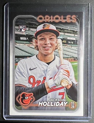 2024 Topps Series 2 Jackson Holliday SSP White Scribble #697 FF Fun ...