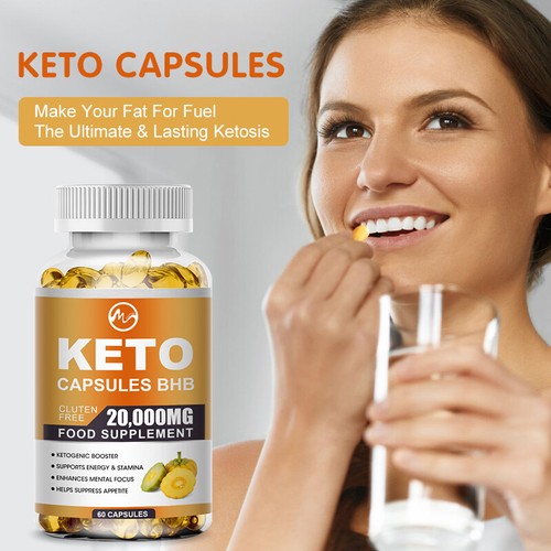 Best BHB Keto Diet Pills 20000mg Burn Fat-ACV Advanced Ketosis,Weight ...