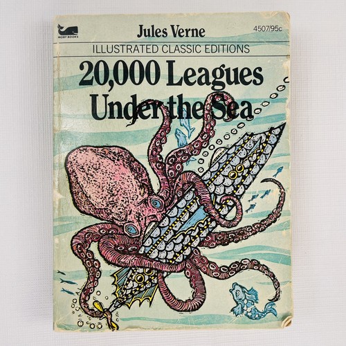 20,000 Leagues Under The Sea Illustrated Classics 1977 Mini Paperback ...