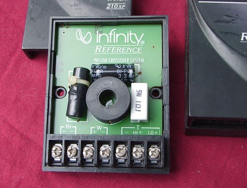 2 Infinity Reference 210XP CROSSOVERS for COMPONENT SPEAKERS TWEETERS ...