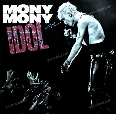 Billy Idol - Mony Mony "Live" 7in 1987 (VG/VG) . | eBay