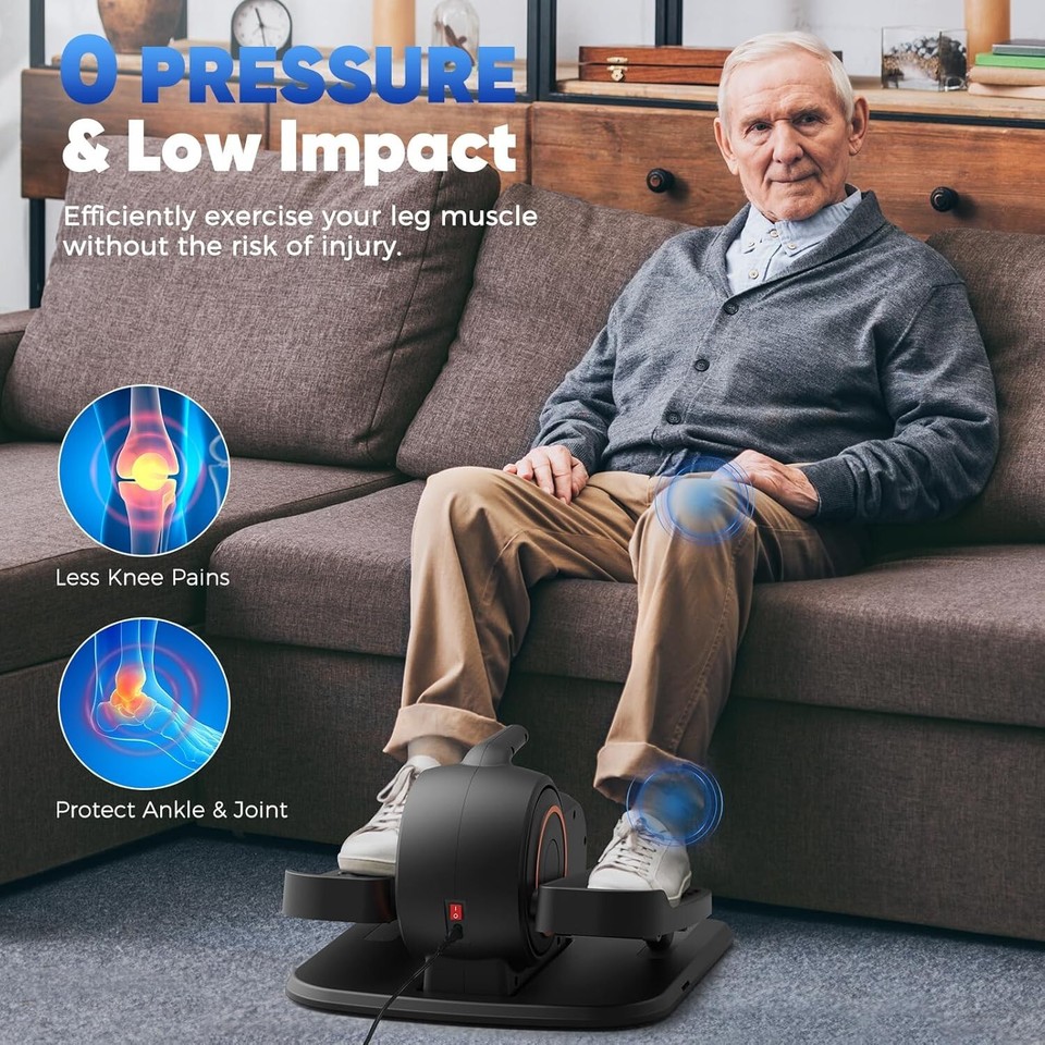 Ellipse Leg Exerciser as Seen on TV, Under Desk Elliptical Machine ...