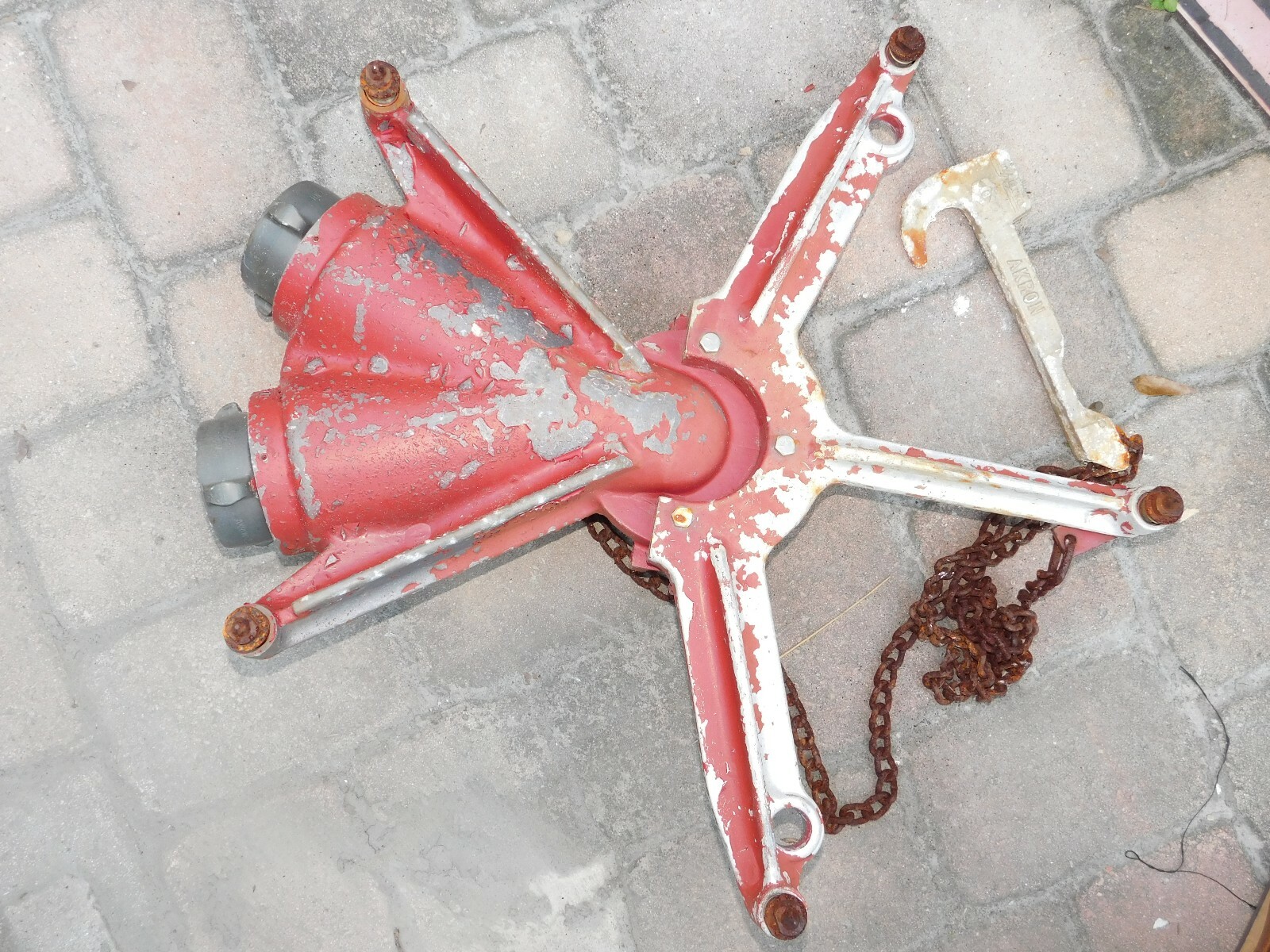 AKRON Apollo GROUND MONITOR BASE FIRE HOSE #1 | eBay