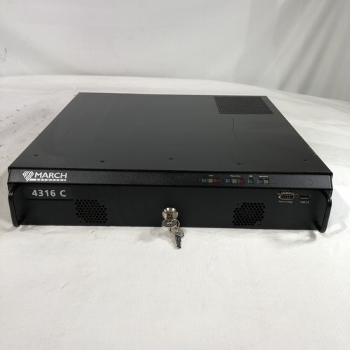 MARCH NETWORKS Hybrid Video Recorder 4316C NVR DVR 16 channel/ No Ext ...
