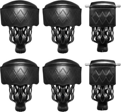 Billiard Pool Table Pockets Heavy Duty PU Leather Billiard Pockets Set ...