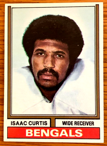 1974 Topps FOOTBALL #315 ISAAC CURTIS RC NRMINT CINCINNATI BENGALS (SB2 ...