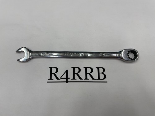 Snap-on Tools NEW 10mm Metric 0° Non-Reversing Ratcheting Combo Wrench ...