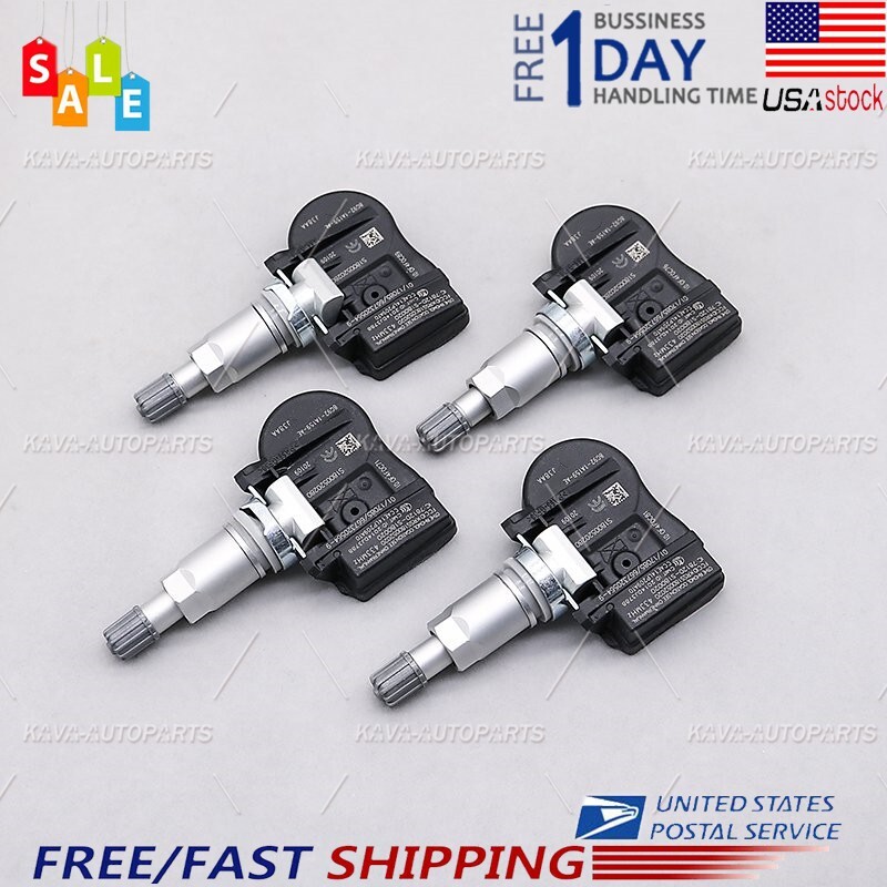 Pack of 4PCS For Volvo S60 S80 V60 XC70 TPMS TIRE PRESSURE SENSOR #8G92 ...