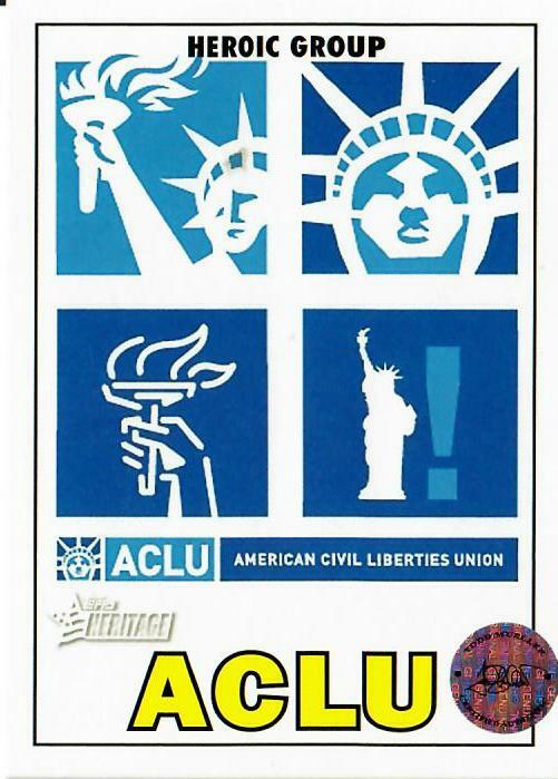 RARE! "ACLU" Susan N. Herman Hand Signed HEROIC GROUP Card | eBay