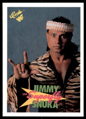 1990 Classic Jimmy Snuka Supper fly #69 | eBay